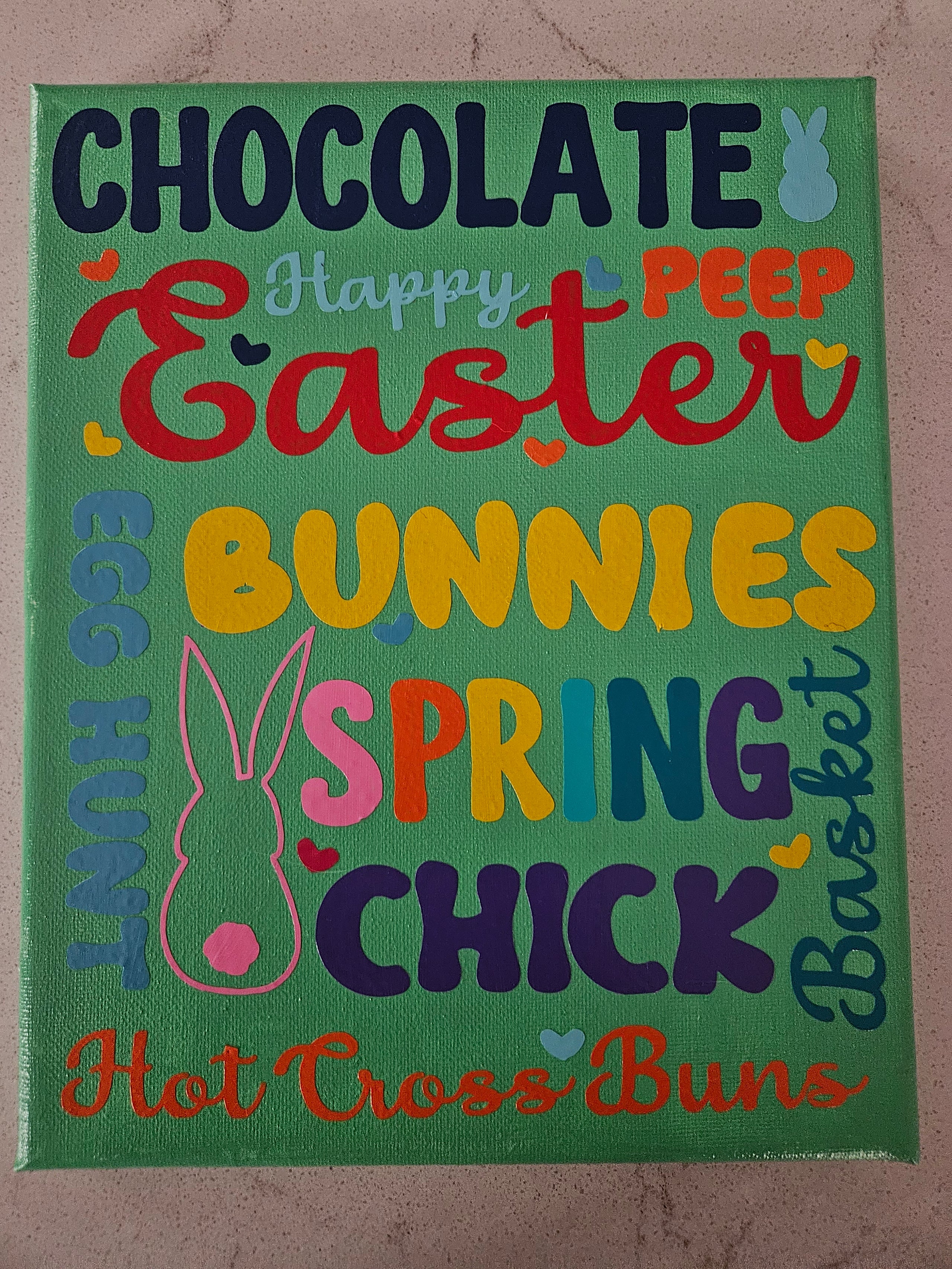 Easter Bunnies (customizable) – Mama Fish Crafts & Goods